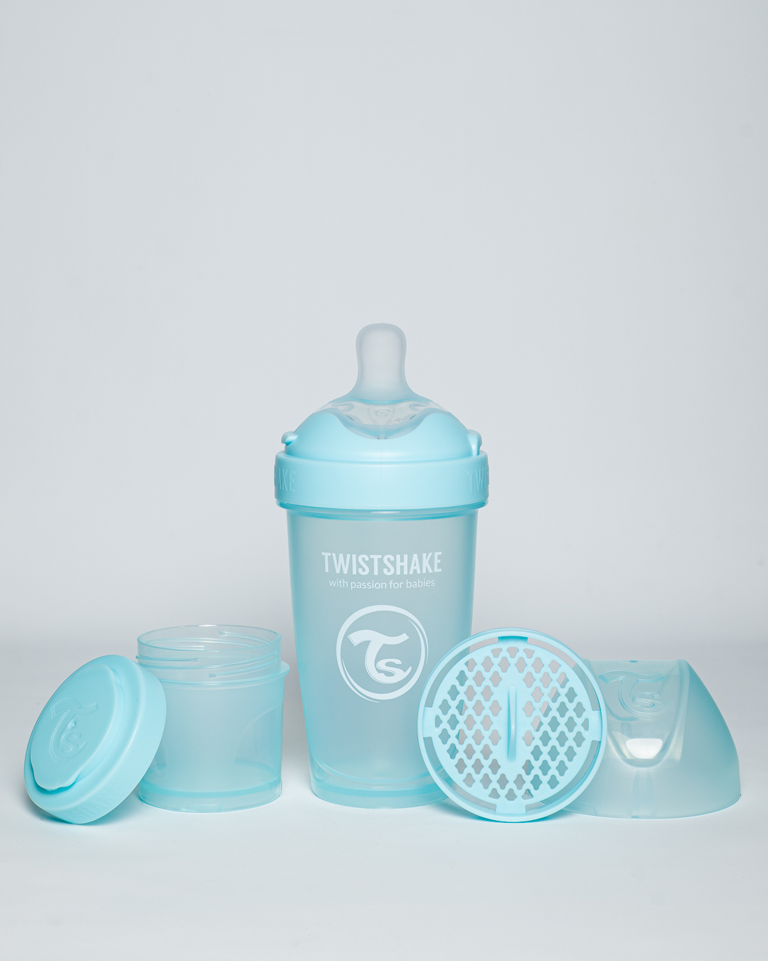 Pro Double Baby Bottle Anti-Colic 260 ml 3-pack - Twistshake