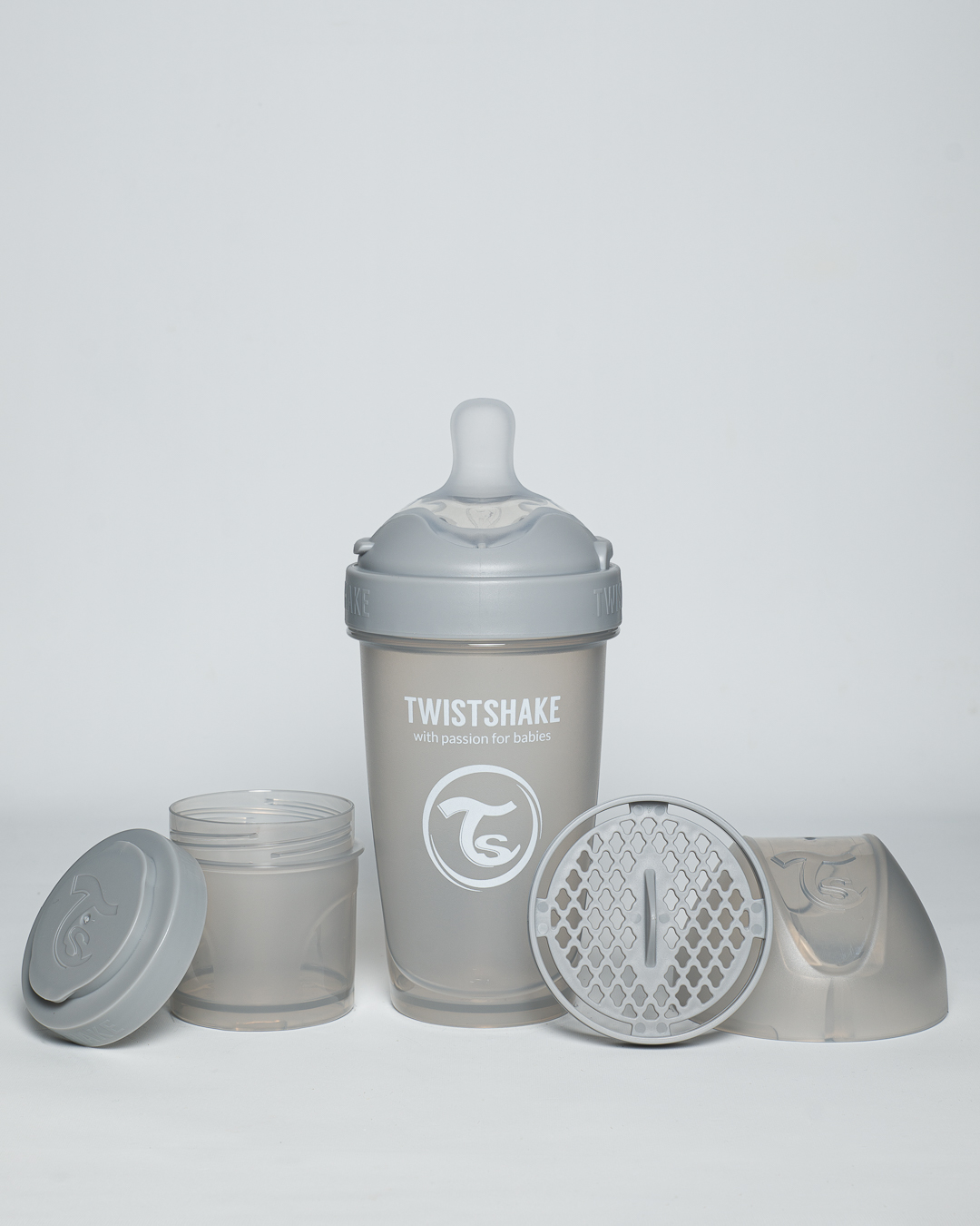 Pro Double Baby Bottle Anti-Colic 260 ml 3-pack • Twistshake