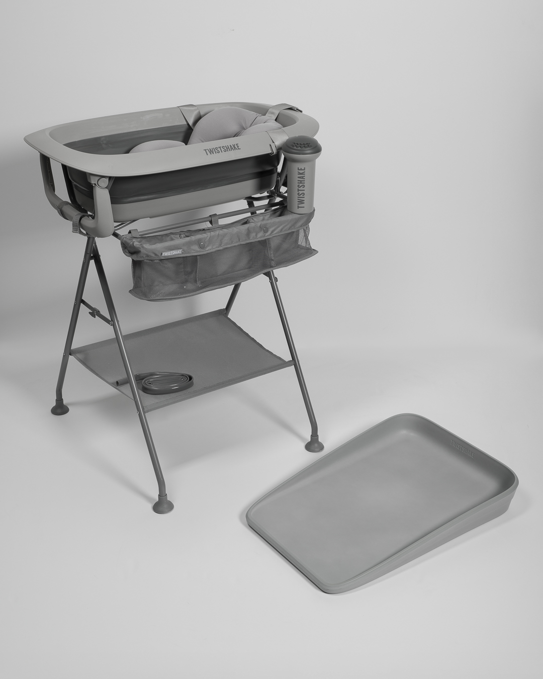 Luxury Bath & Changing Kit Faded Grey - TWISTSHAKE